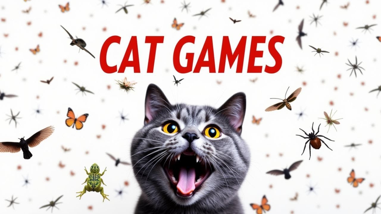 CAT GAMES | That Will Keep Your Feline Entertained for Hours Episode 14 ...