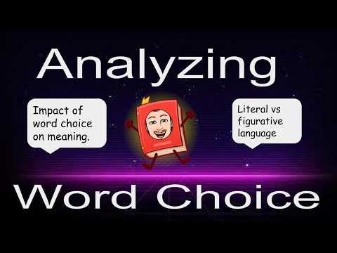 Unpacking Standards: RL 6.4 (impact of word choice on meaning) - YouTube