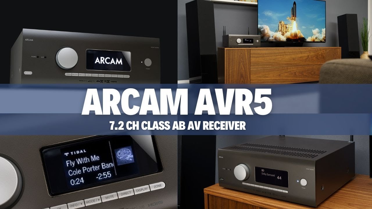 ARCam AVR5 AV Receiver - Quick Look India - YouTube