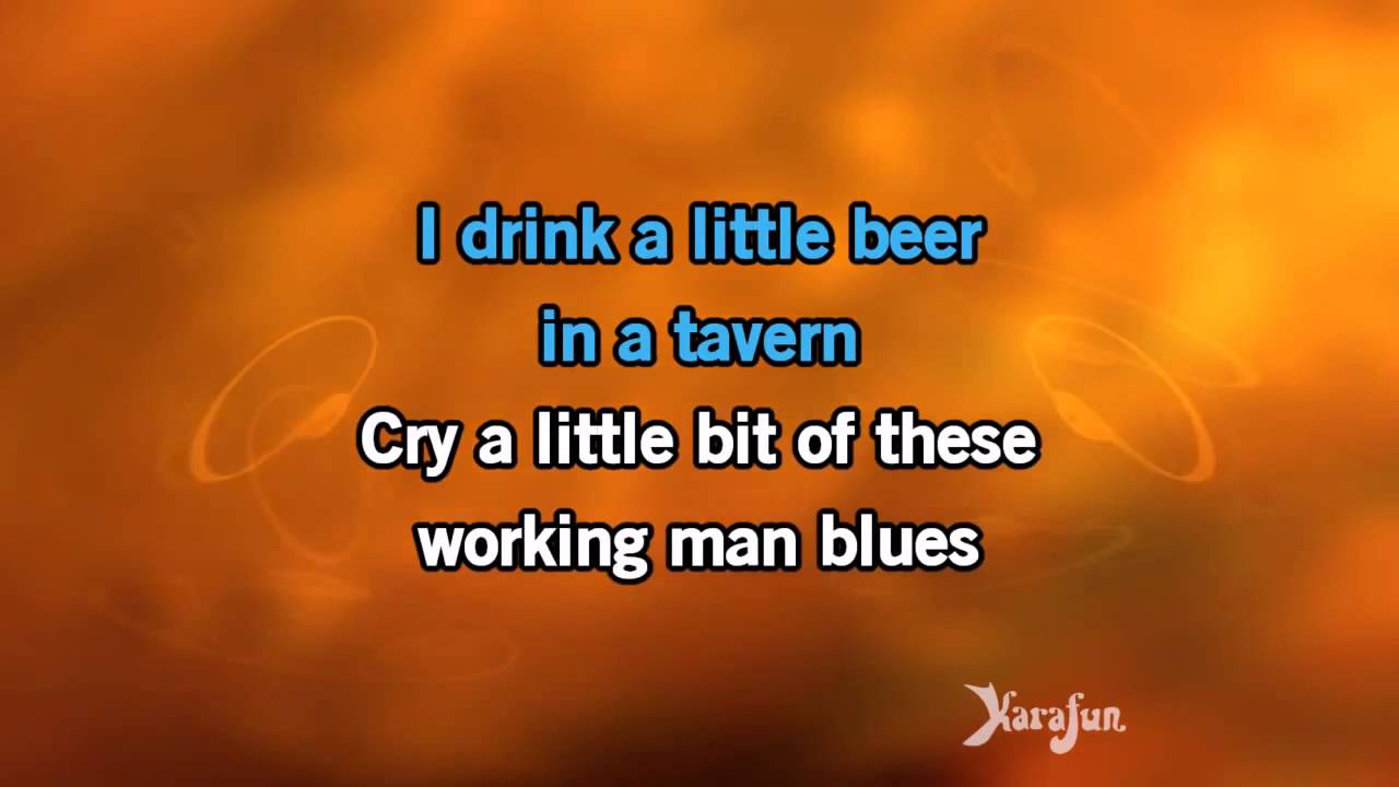 Karaoke Working Man Blues Merle Haggard - YouTube Music