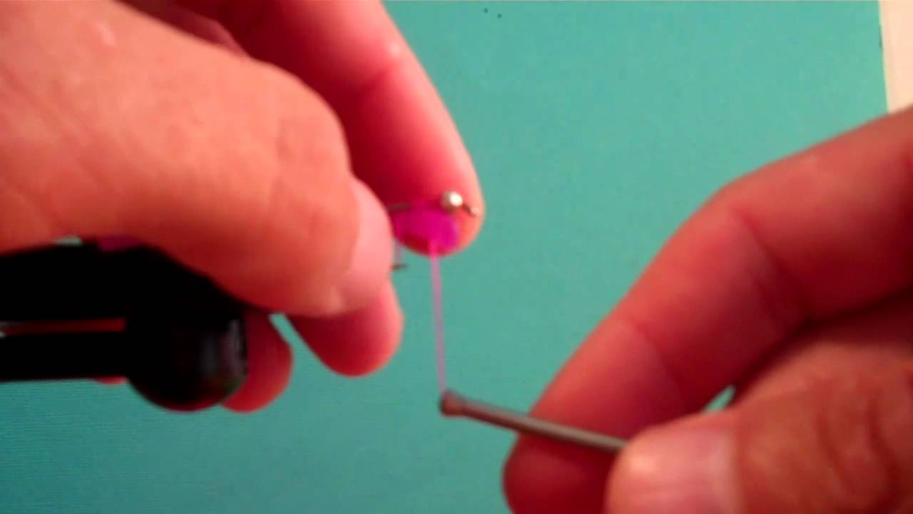 Squirmy Rubber Worm Fly Tying Tutorial | Squirmie Goomie - YouTube