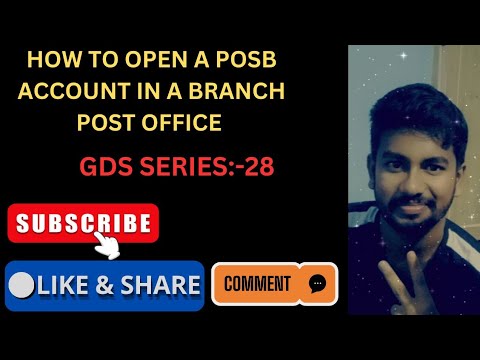 How to open a POSB account in a Branch post office |IN GROUND TO TOP ...