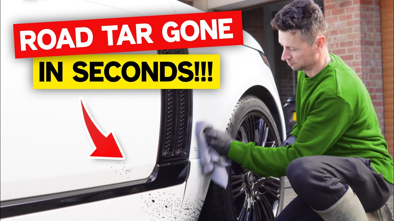 The Safest & Easiest Way to remove Road Tar from your Car! - YouTube