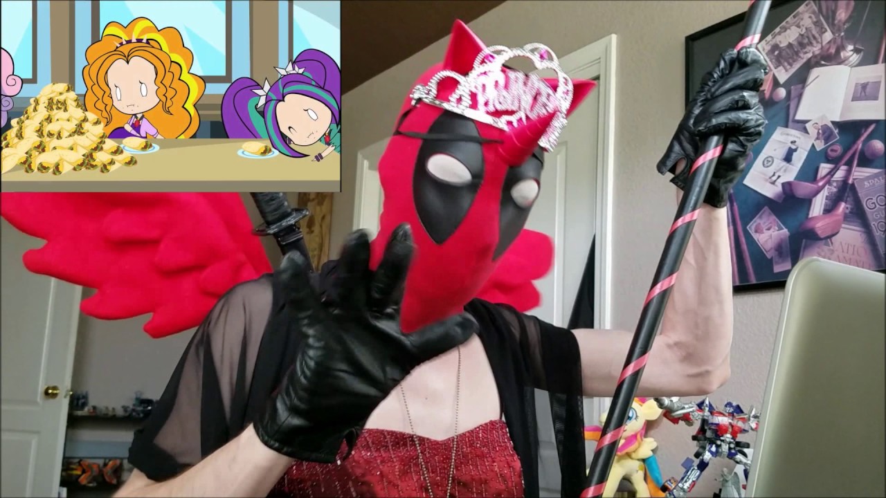 Princess Deadpool Reacts (Breakfast Burrito - A Sonata Dusk Music Video ...