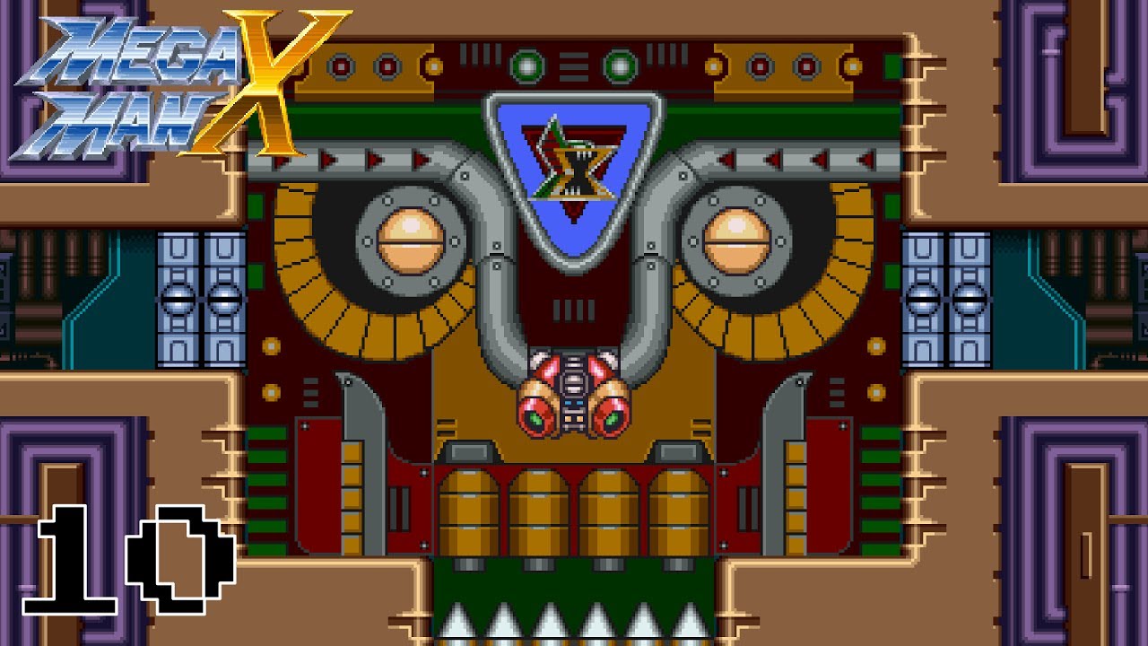 Mega Man X (DOS) - 10 - Sigma Stage 2: Rangda Bangda - YouTube