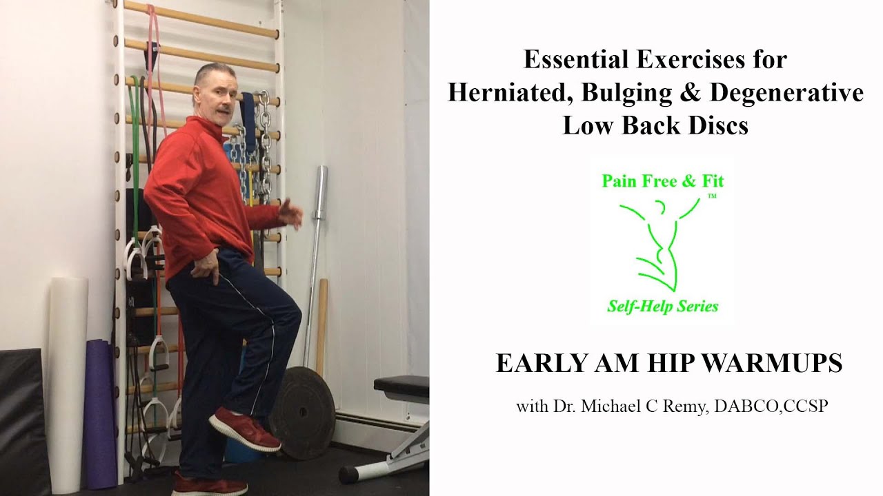 Degenerative Disc Disease, Herniated & Bulging Disc Exercises ...