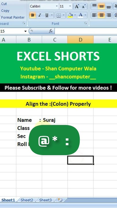 Excel Shorts 🔥 #excel #exceltips - YouTube