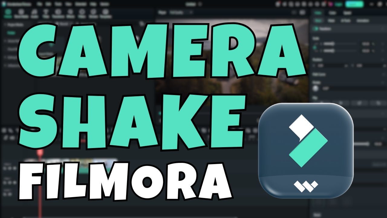 How to Add Camera Shake Effect in Filmora - YouTube