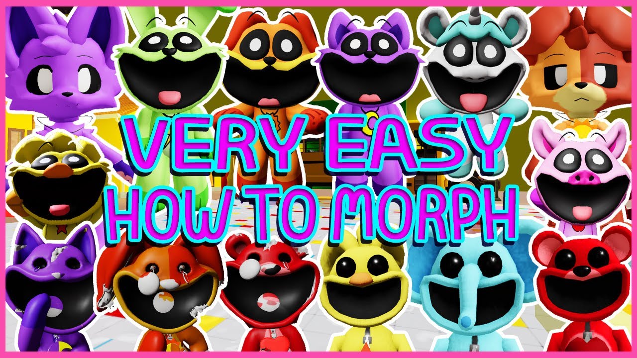 Roblox - Morphs In Smiling Critters Roleplay [UPDATE] - YouTube