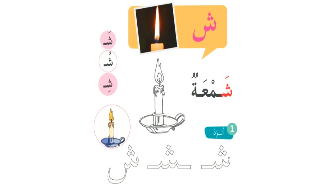 Learn Arabic Letter Sheen ش, Arabic Alphabet for Kids, Arabic letters ...