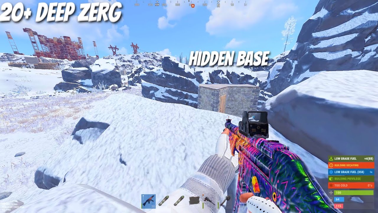 fastest solo snowball in rust... - YouTube