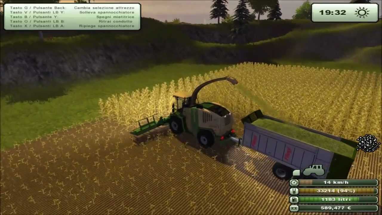 Velotrolzinho: FS13 - Colheitadeira Krone BigX 1100