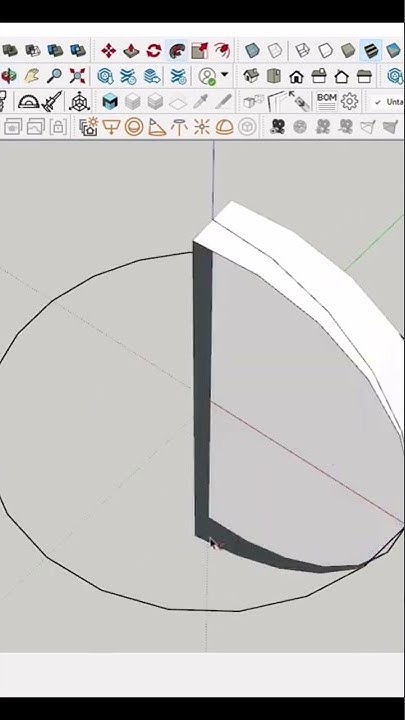 make sphere in sketchup - YouTube