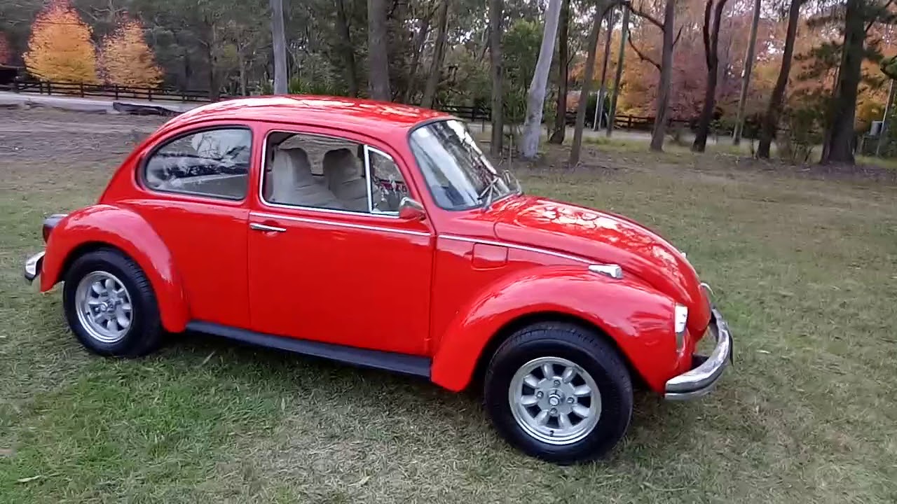 Restored Red Beetle for Sale by Righteous Kombis. 1973 VW Superbug L ...