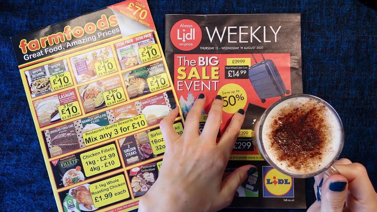 ASMR | Lidl Weekly Time! Whispered Sales Circular & Coffee ...