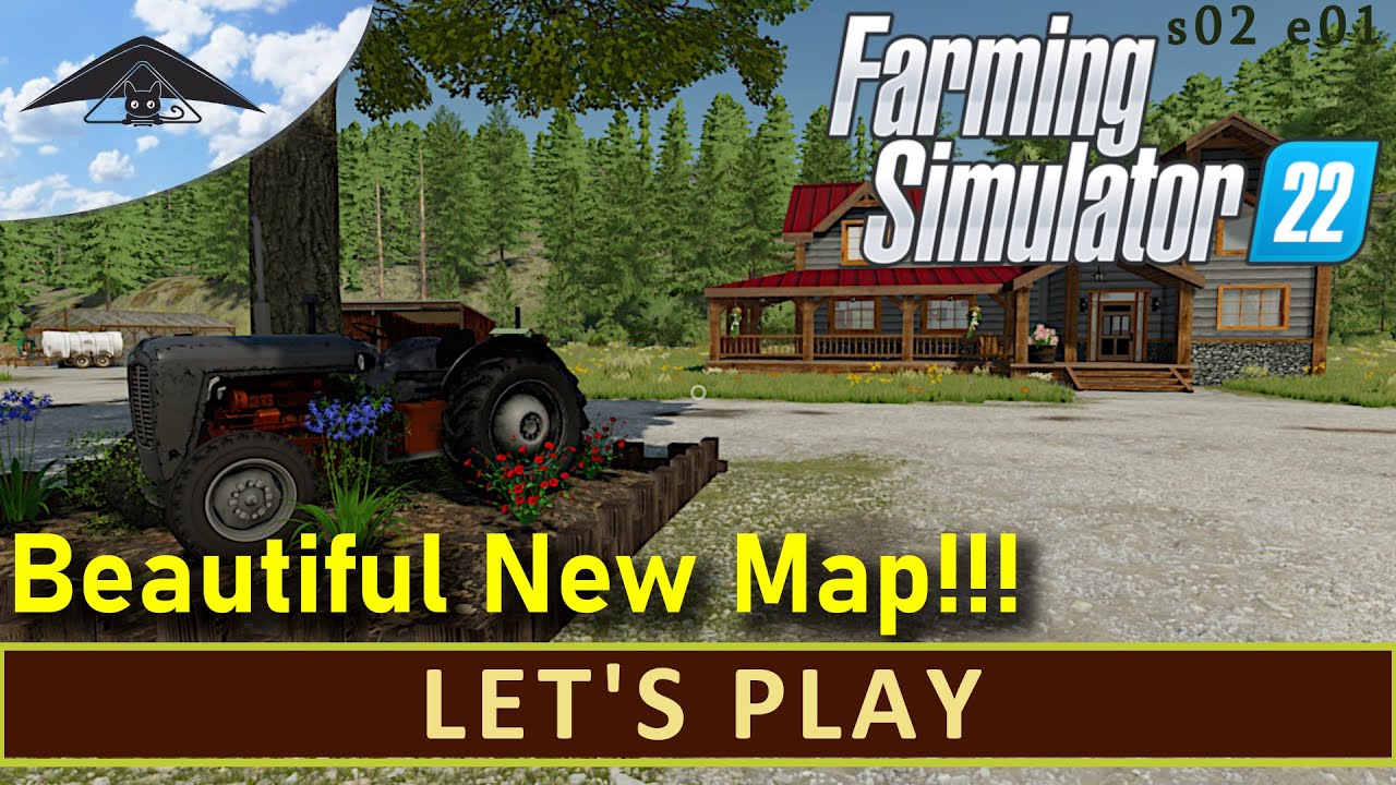 Let's Play FS22 Elk Mountain Wyoming Map s02 e01 - YouTube