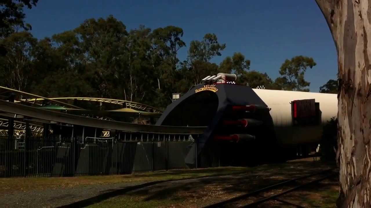 Tower of Terror II/Giant Drop offride, Dreamworld, Gold Coast ...