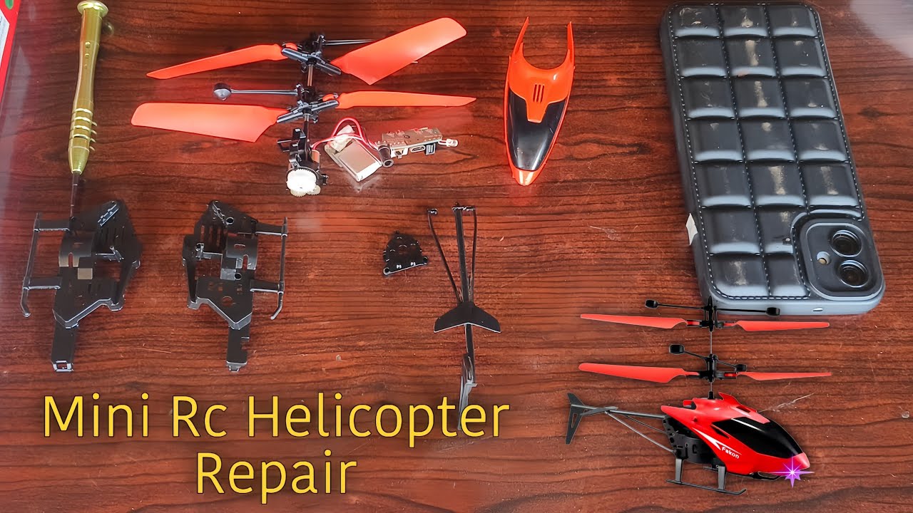 mini rc helicopter repairing all model rc helicopter - YouTube