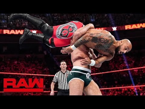 Ricochet vs. Cesaro: Raw, June 3, 2019