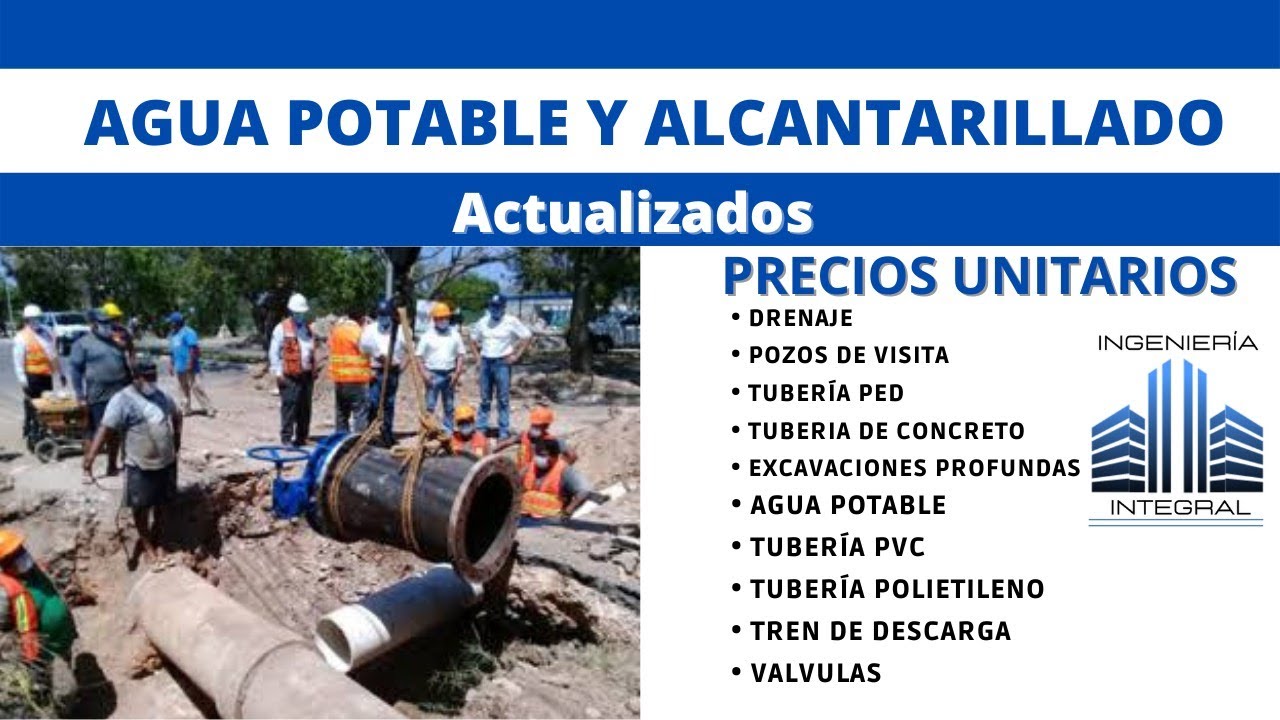 Agua Potable Y Alcantarillado Youtube
