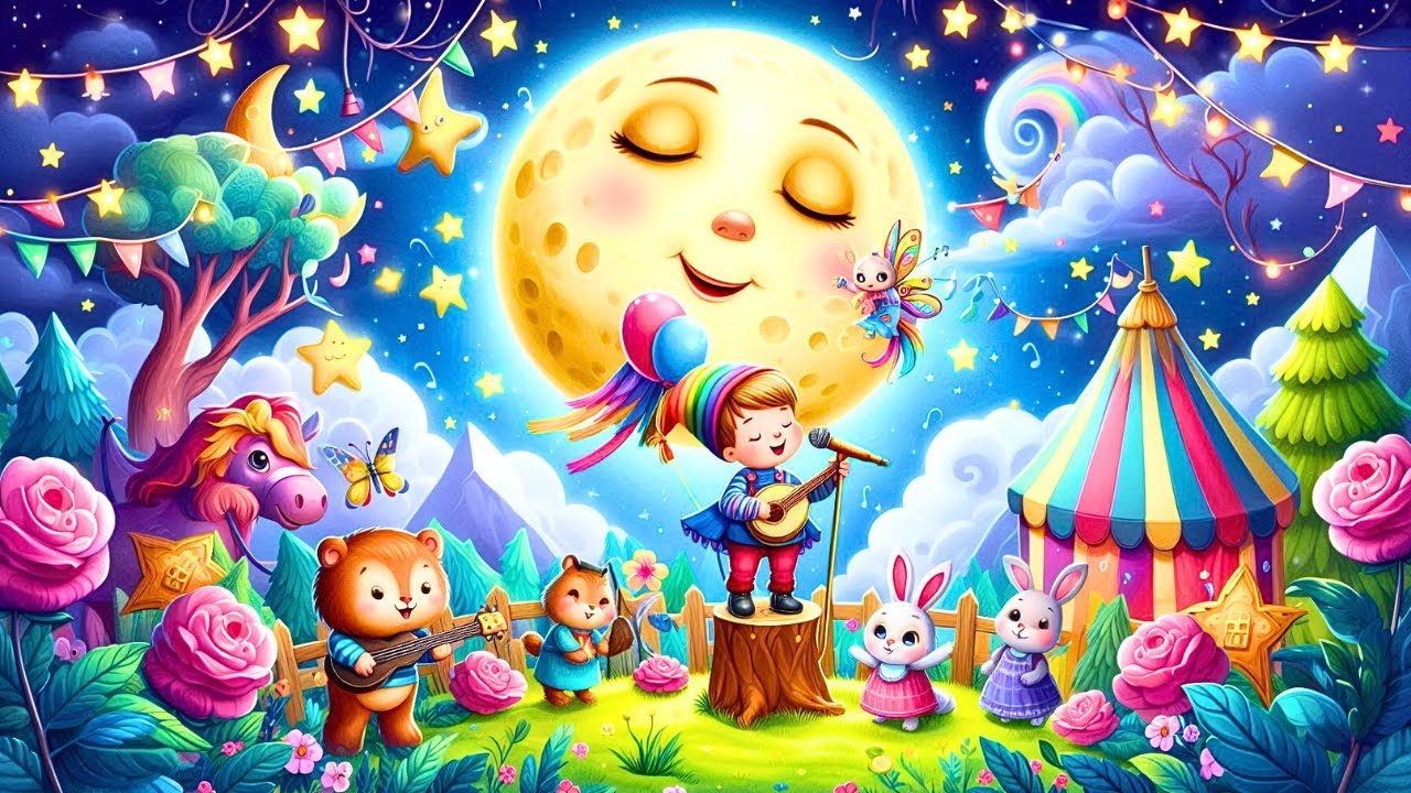 Nursery Rhymes for Kids: Full Moon Song - YouTube