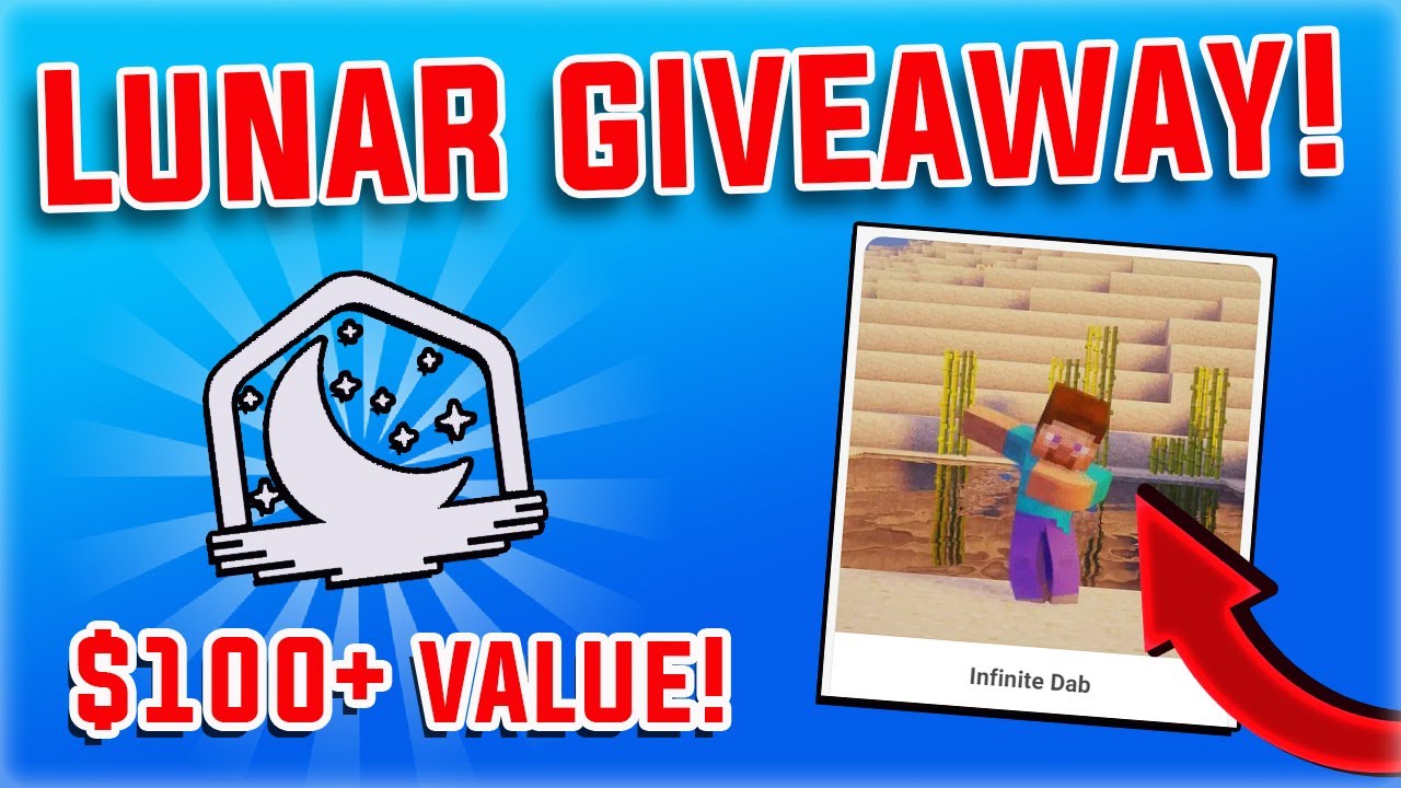 LUNAR CLIENT HUGE GIVEAWAY (INCLUDES LUNAR PLUS) - YouTube