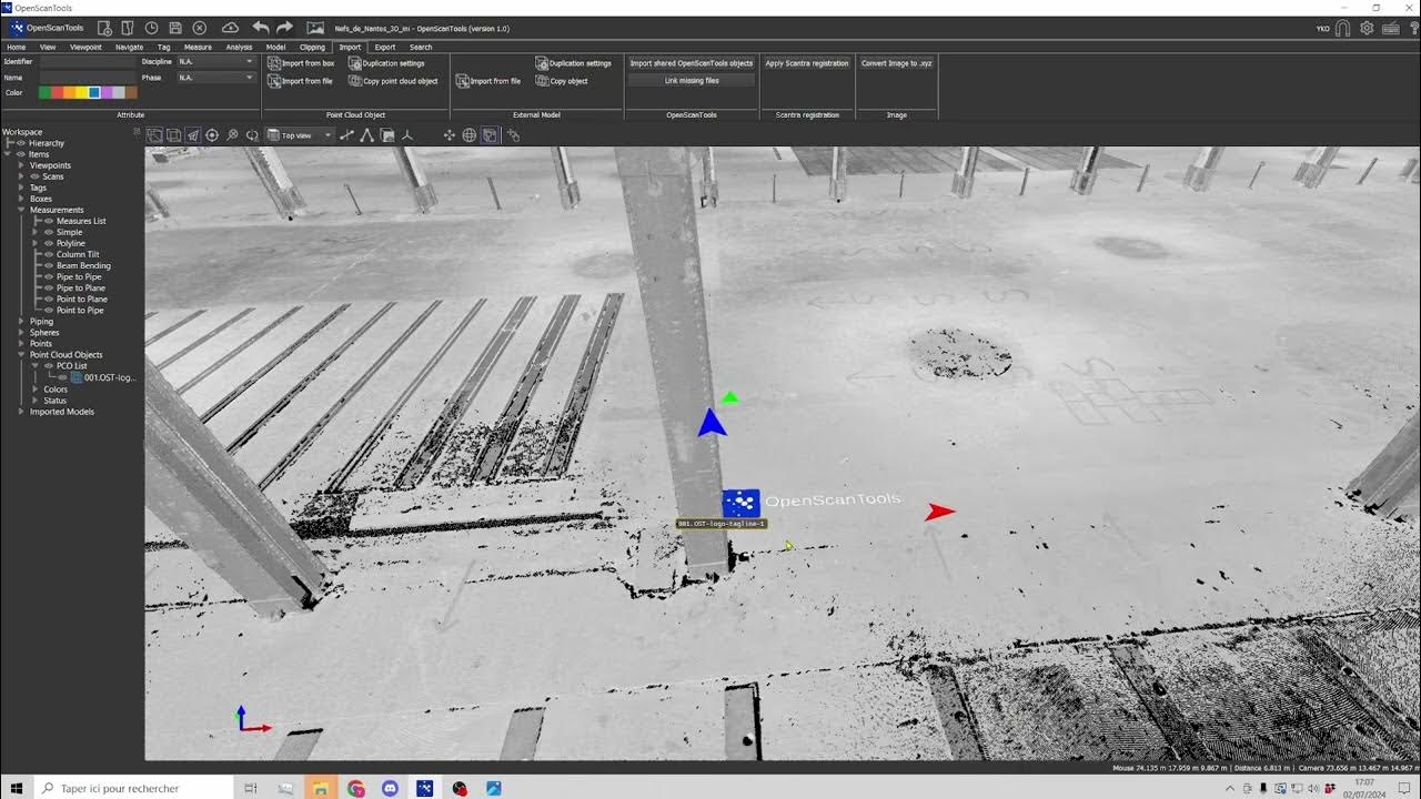 Tutorial 17 - convert an image into a 2D point cloud - YouTube