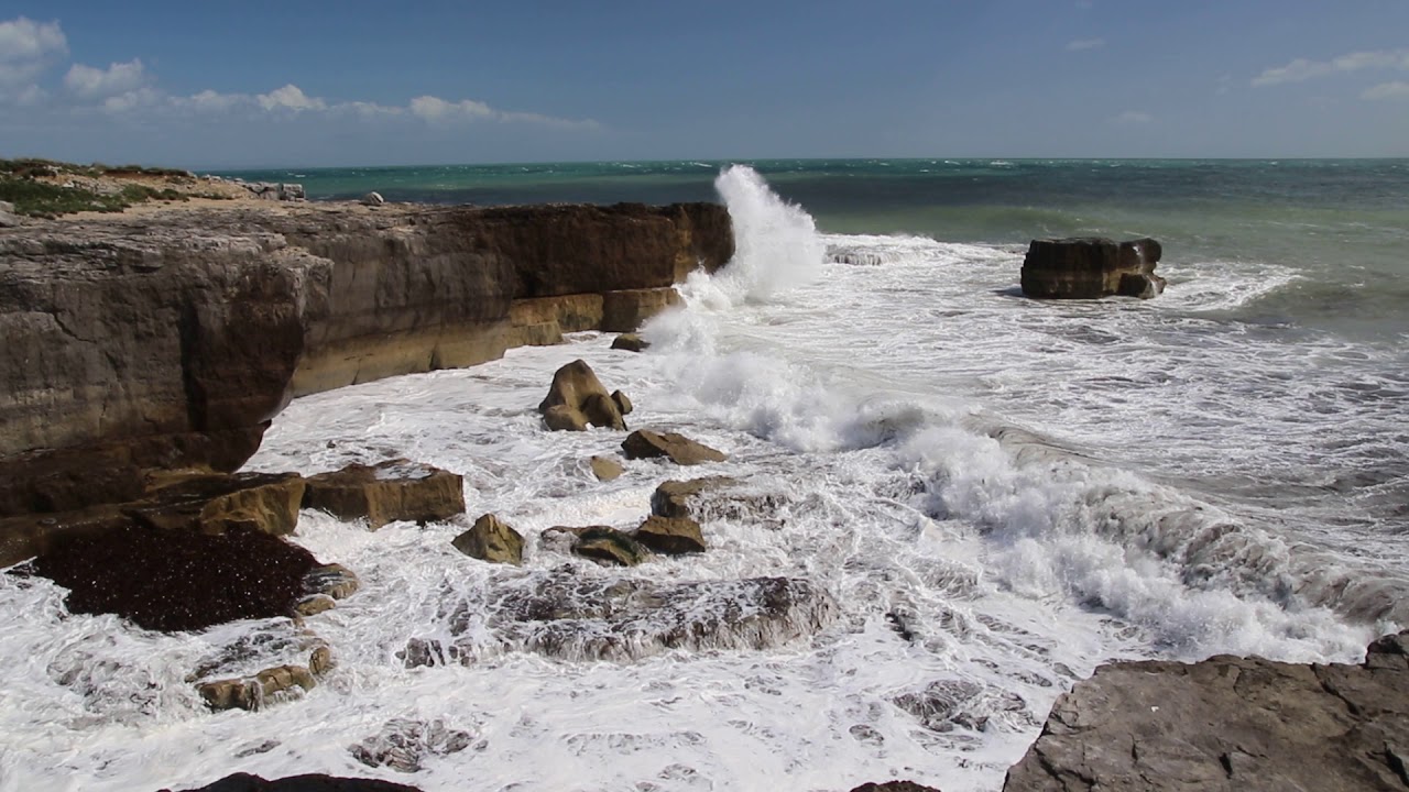 Storm Hannah at Portland Bill 27/4/2019 - YouTube