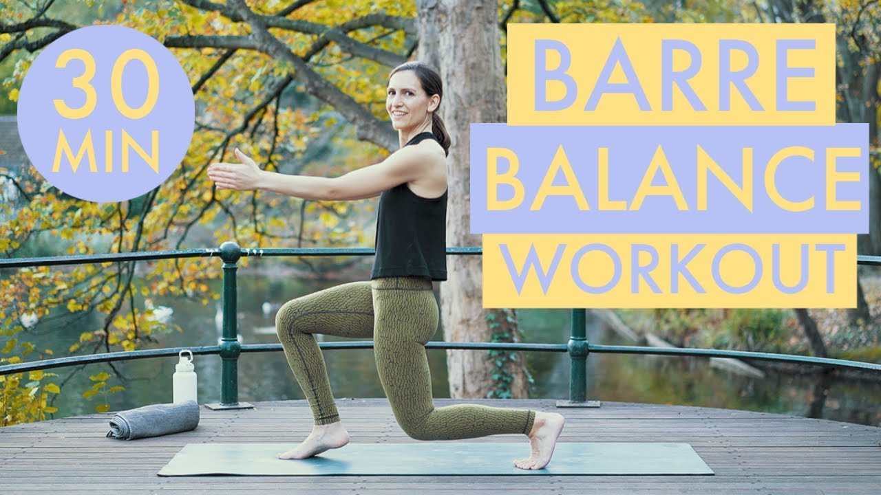 30 MIN BARRE BALANCE Workout | 🤹🏼🦆⚖️ Fast & Wobbly| No equipment, but ...