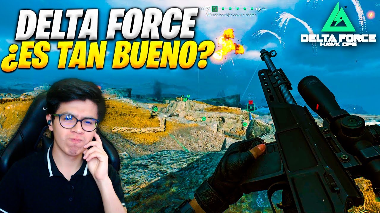 ¿ES TAN BUENO COMO DICEN? JUEGO por PRIMERA VEZ a DELTA FORCE HAWK OPS ...