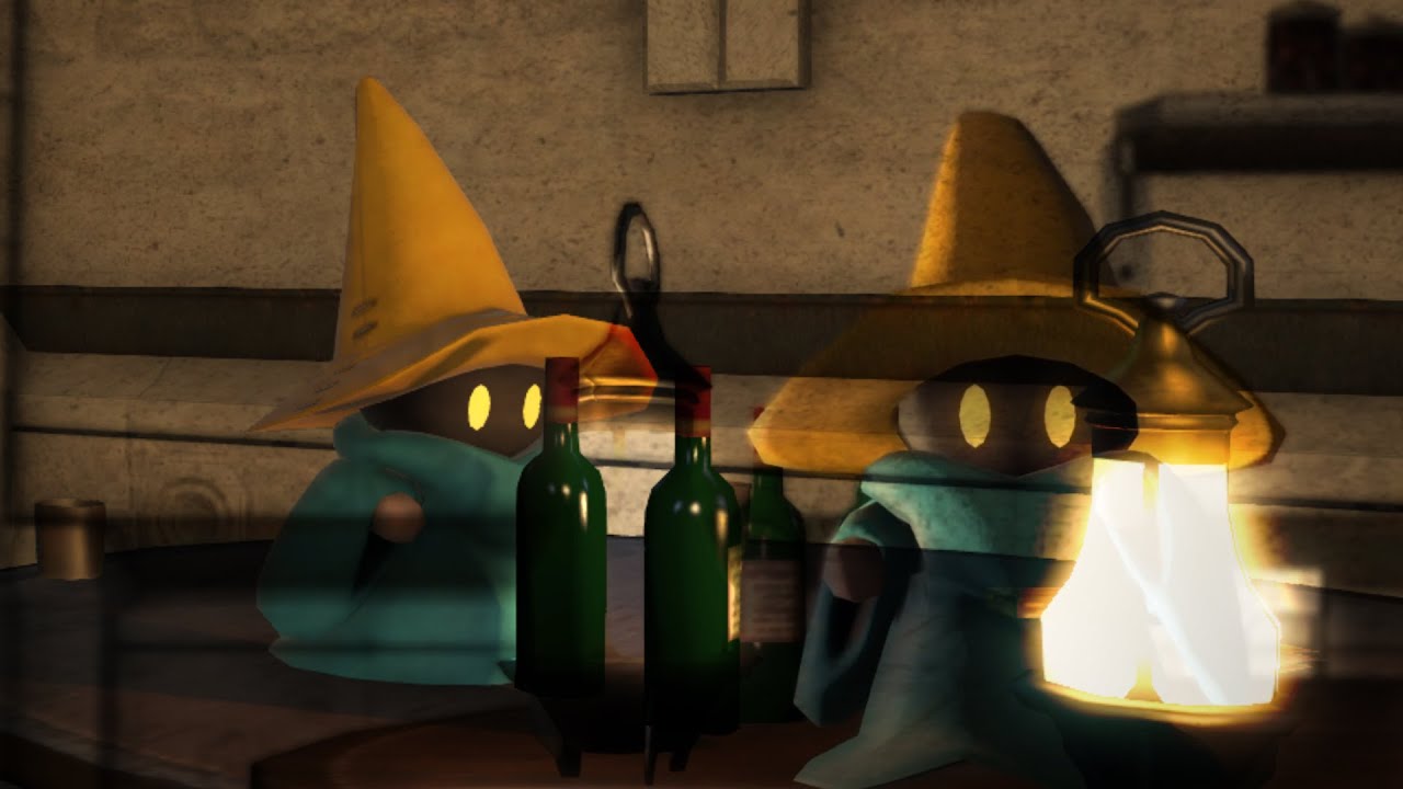 final fantasy xiv black mage minion - YouTube