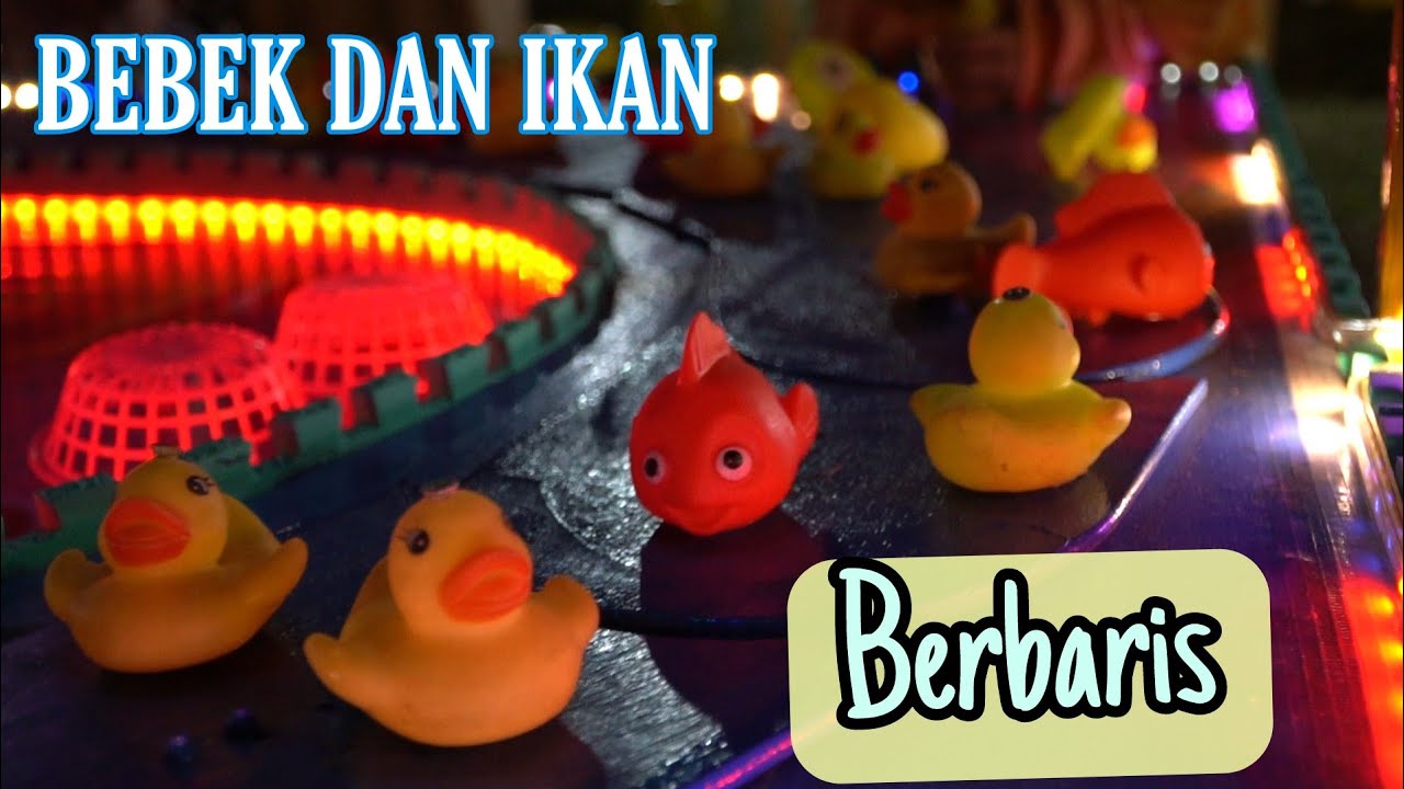 BEBEK Dan IKAN BERBARIS / PERMAINAN MEMANCING - YouTube