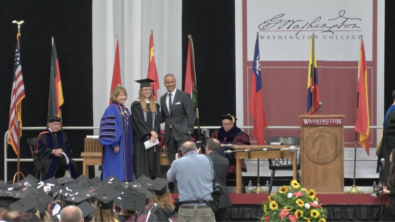 Washington College Commencement 2016 Highlights - YouTube