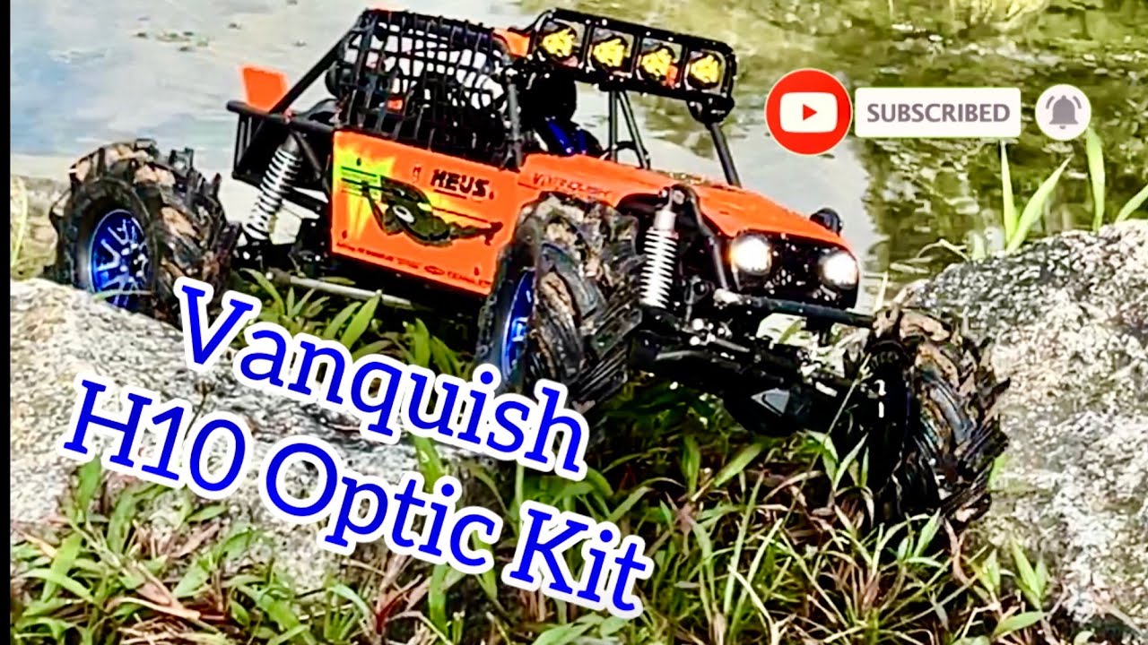 1/10 Scale Vanquish H10 Optic Kit Crawler Truck 4x4 Offroad RC Crawler ...