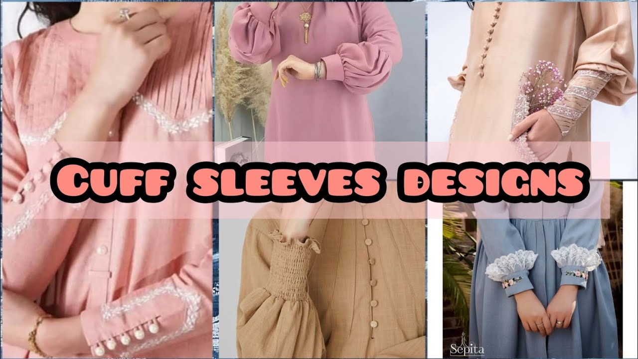 cuff sleeves design for girls |#dress - YouTube