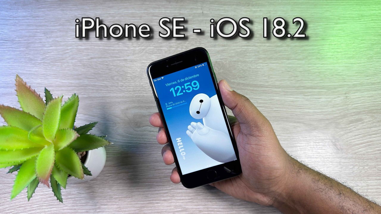 iOS 18.2 en iPhone SE 2 | prueba de RENDIMIENTO & BATERÍA iPhone SE ...