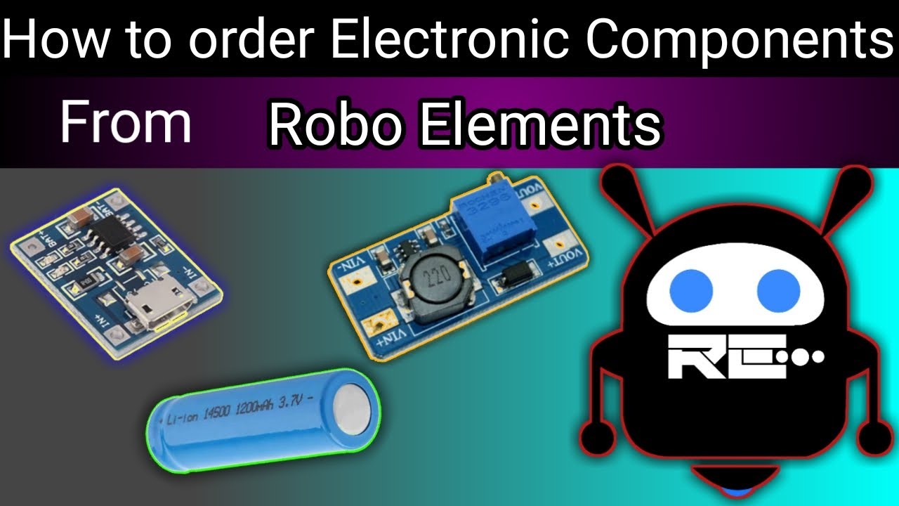 How to Order components from Robo Elements // Robo Elements में से ...