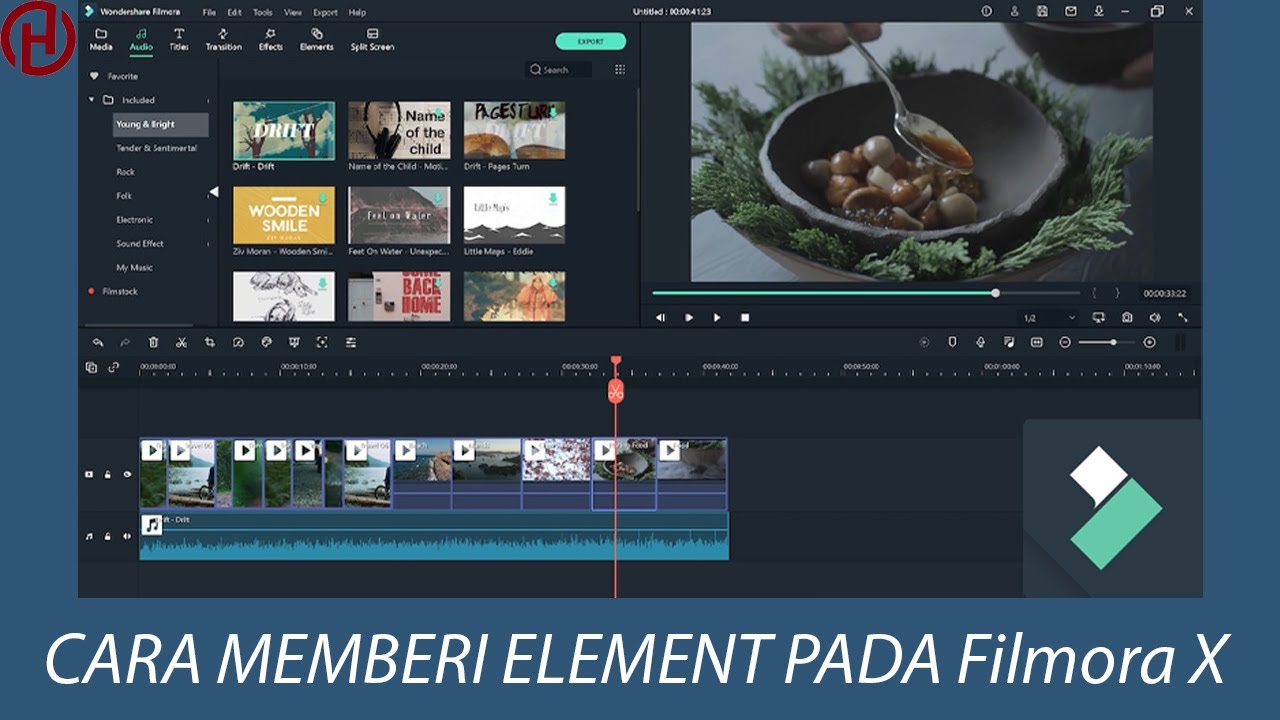 Cara Menambahkan Element di Filmora X 🎬 Mudah & Keren! Banyak yang ...