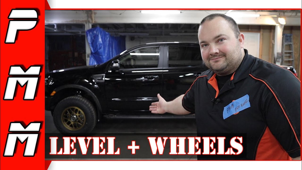 How to make a Ford Ranger look AWESOME | 2.5" Leveling kit install ...