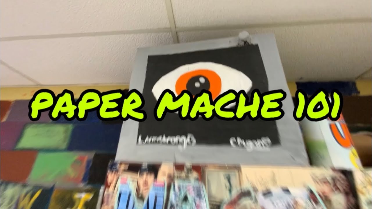 Paper Mache 101 - YouTube