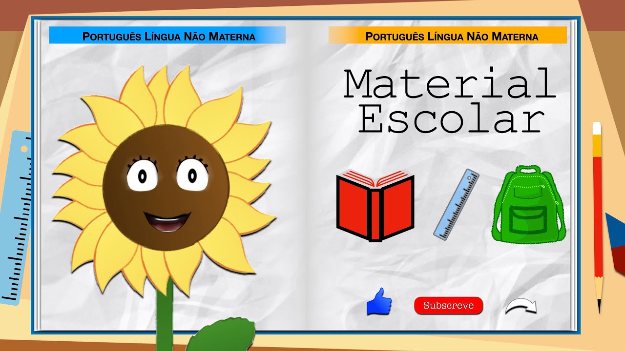 PLNM - Material Escolar (Vocabulário Português/Portuguese Vocabulary ...