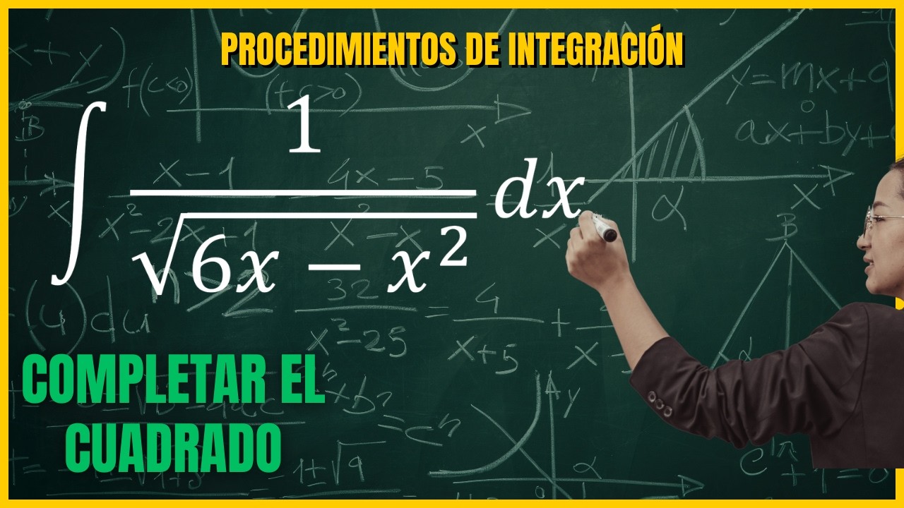Integrales | Procedimiento de completar el cuadrado - YouTube