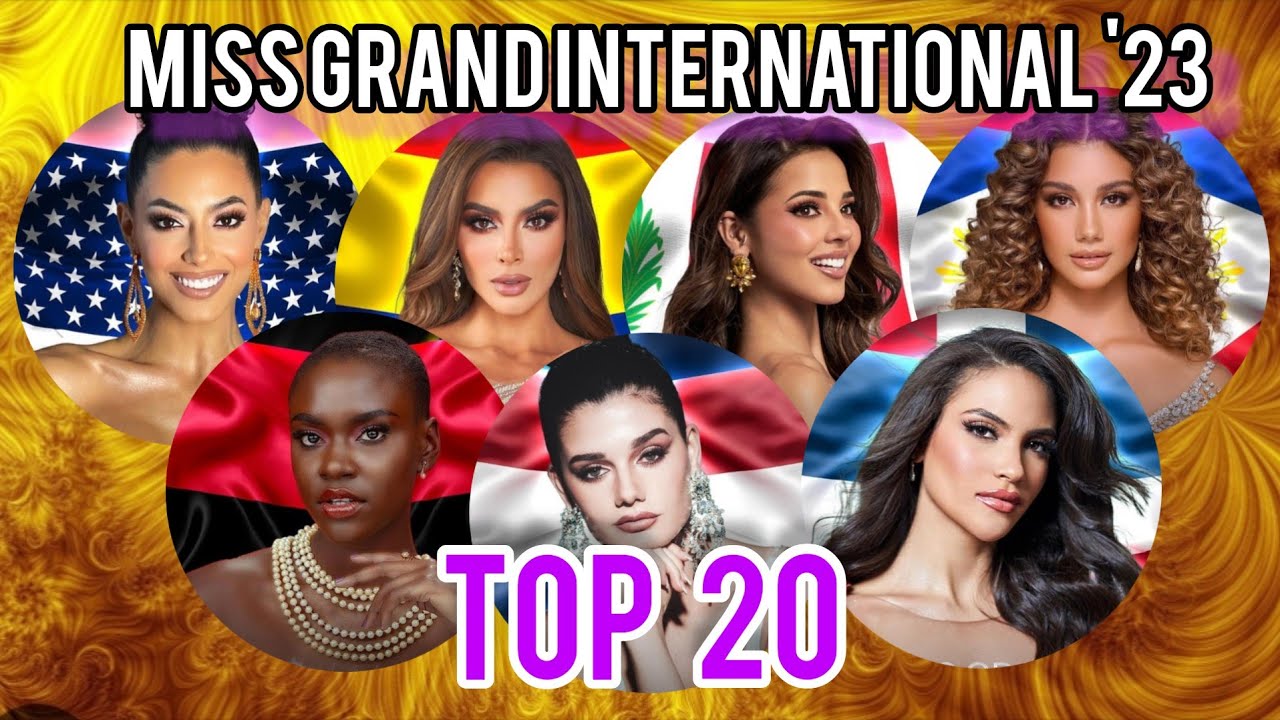 MGI 2023| TOP 20 Golden Crown Courtiers - YouTube