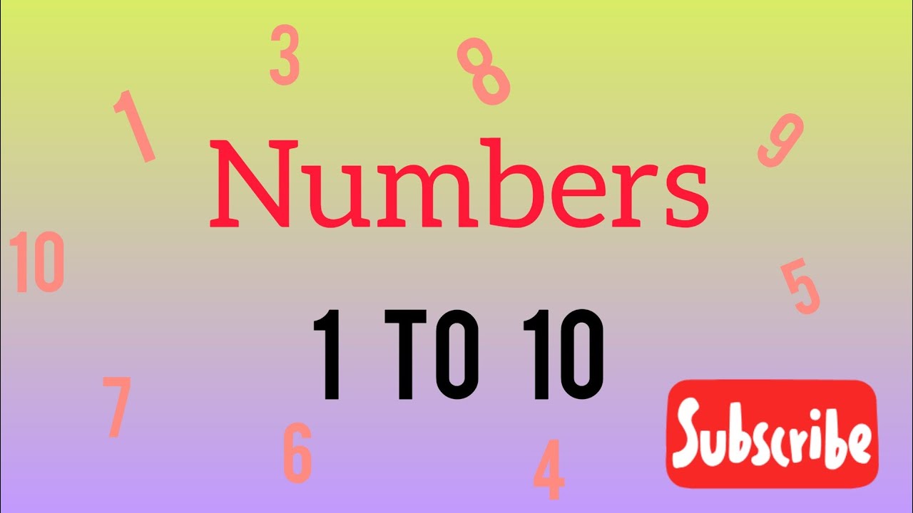 Numbers 1 to 10/walking numbers/kids videos/educational videos/numbers ...