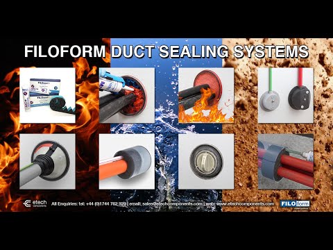 Filoform Duct Sealing Systems - YouTube