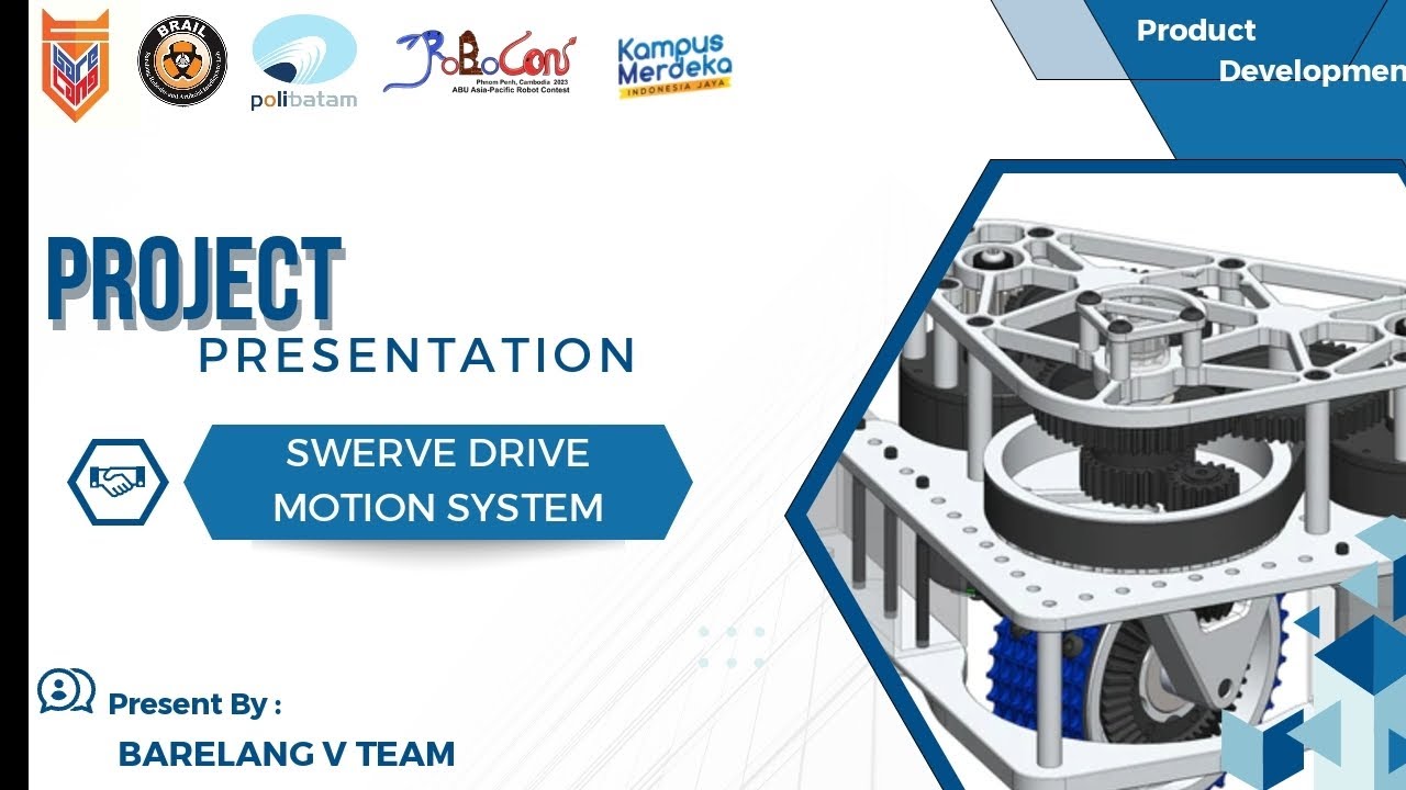 Swerve Drive Motion System - YouTube