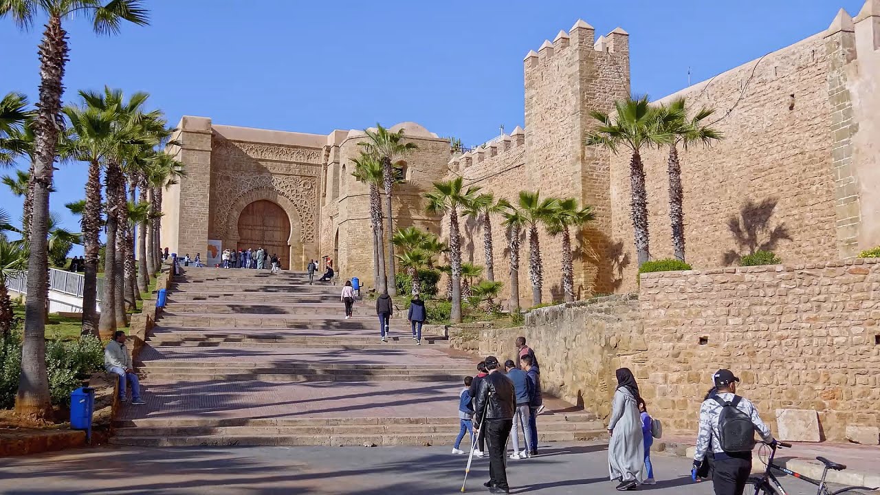 Kasbah of the Udayas (Oudayas) - Old Medina - Bab Oudaia - Andalusian ...