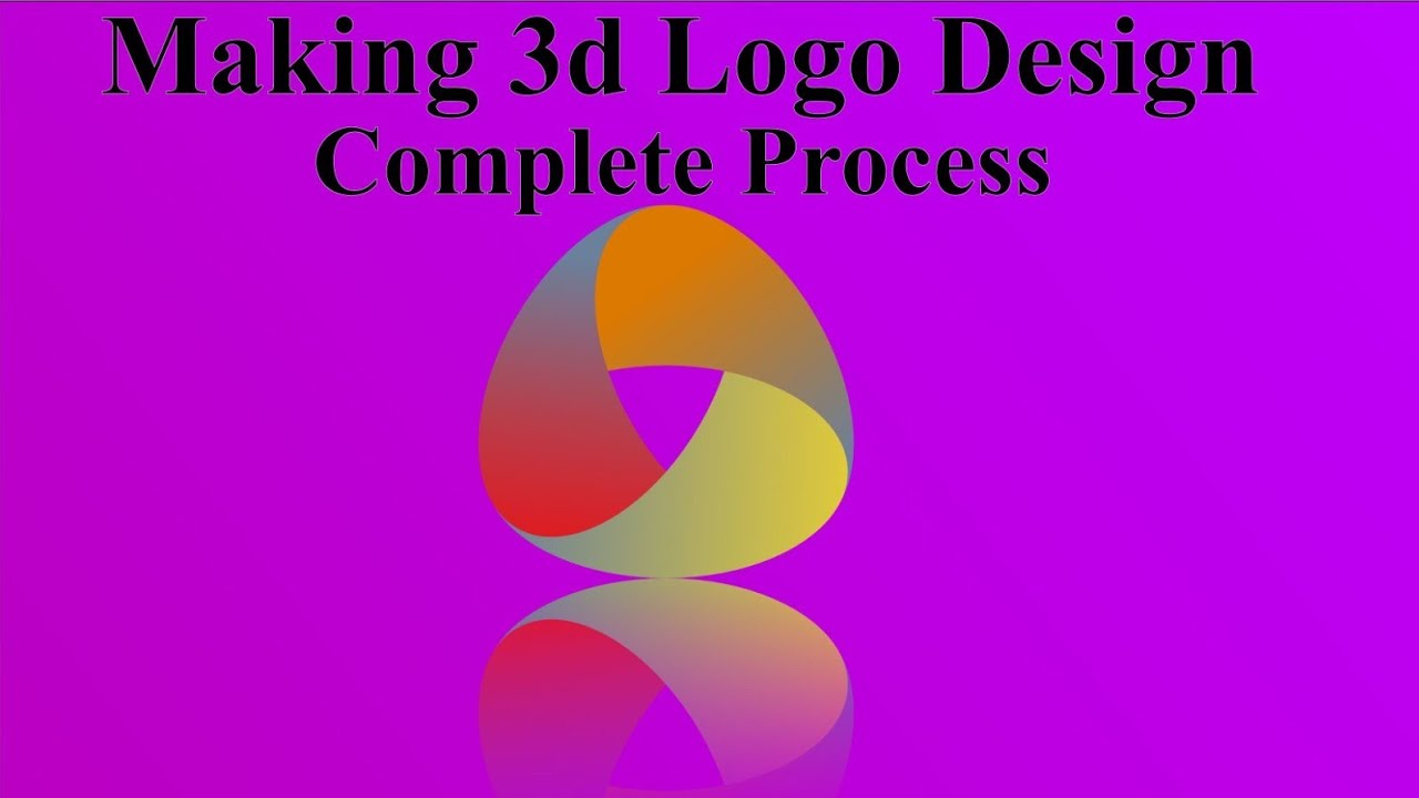 How to creat 3D Logo Design/Junaid Graphics & Arts - YouTube