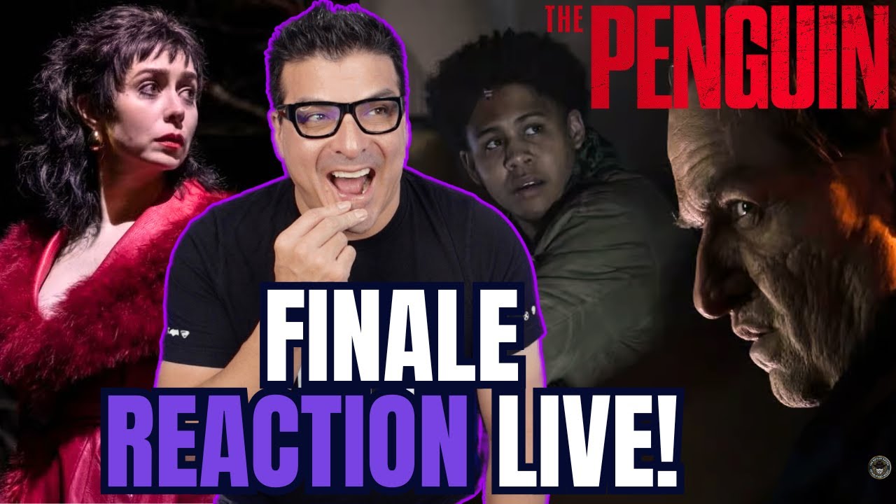 THE PENGUIN Ep 8 FINALE Reaction and Review LIVE! | DC | Batman | MAX ...