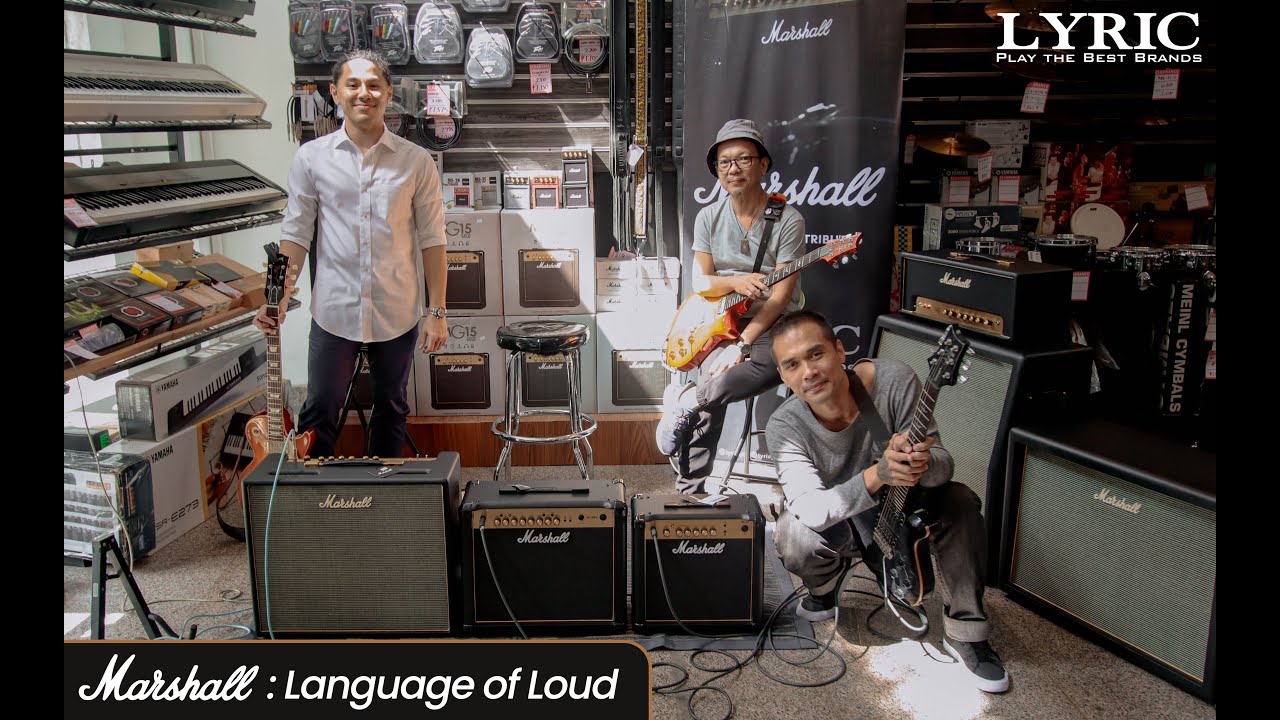 Marshall: The Language of Loud Part 1 feat. Louis Isok, Marc Abaya and ...